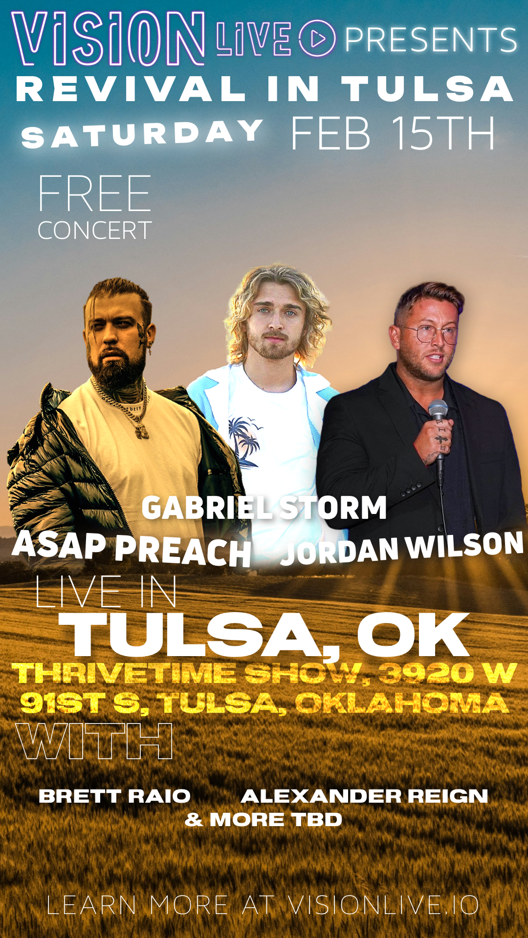 VISION LIVE - Inspiring Revival Through Live Events